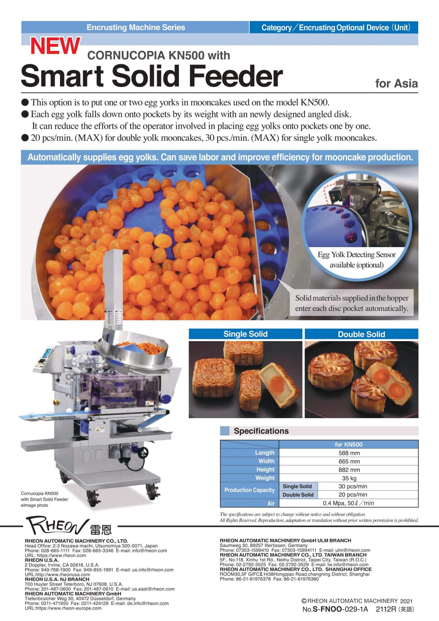 Cornucopia KN500 with Smart Solid Feeder | KBP Multiprocess Sdn Bhd